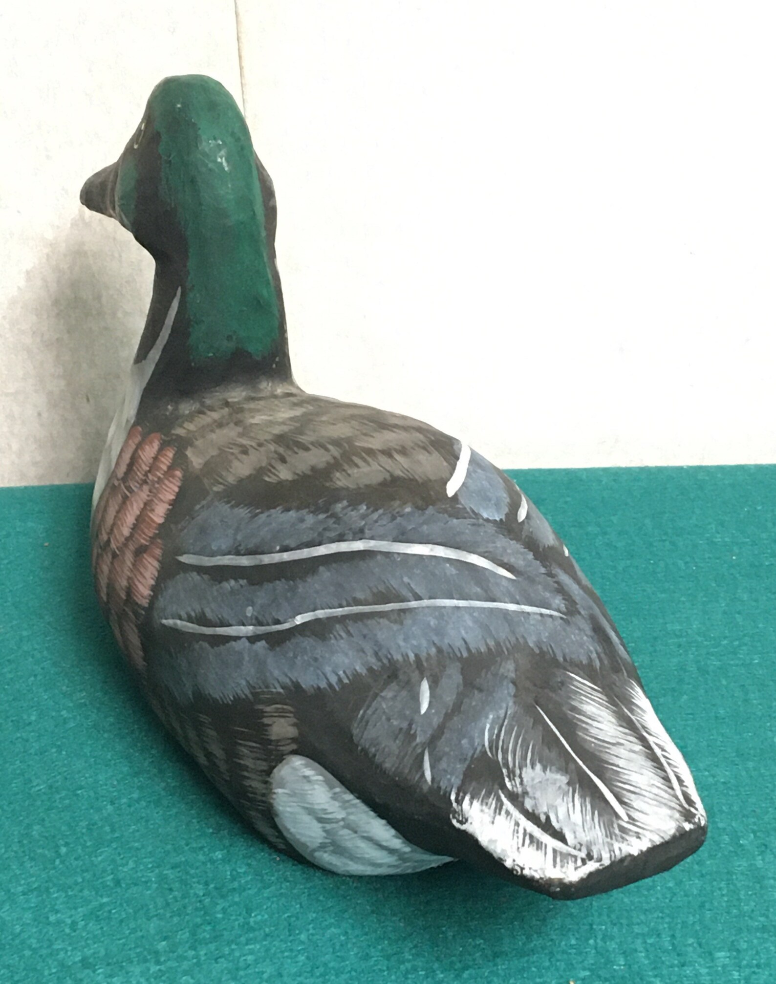 Paper Mache Shoveler Duck Decoy Northern Shoveler Made in - Etsy