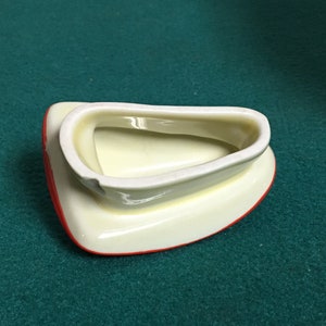 Hall China, Original Novelty Football Teapot, 1930's, "chinese Red ...