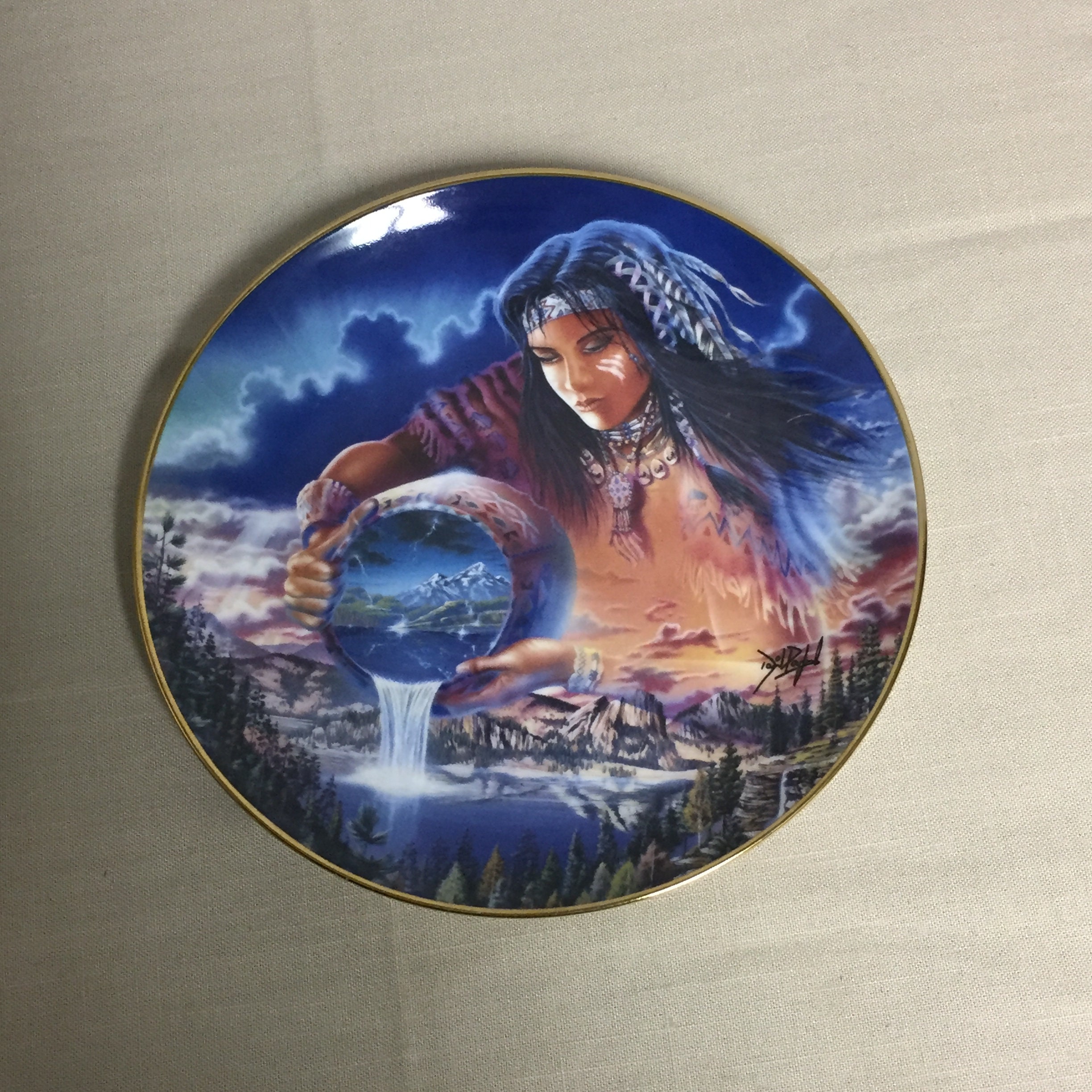 Franklin Mint Heirloom Collection, Royal Doulton Bone China 8 Plate ...