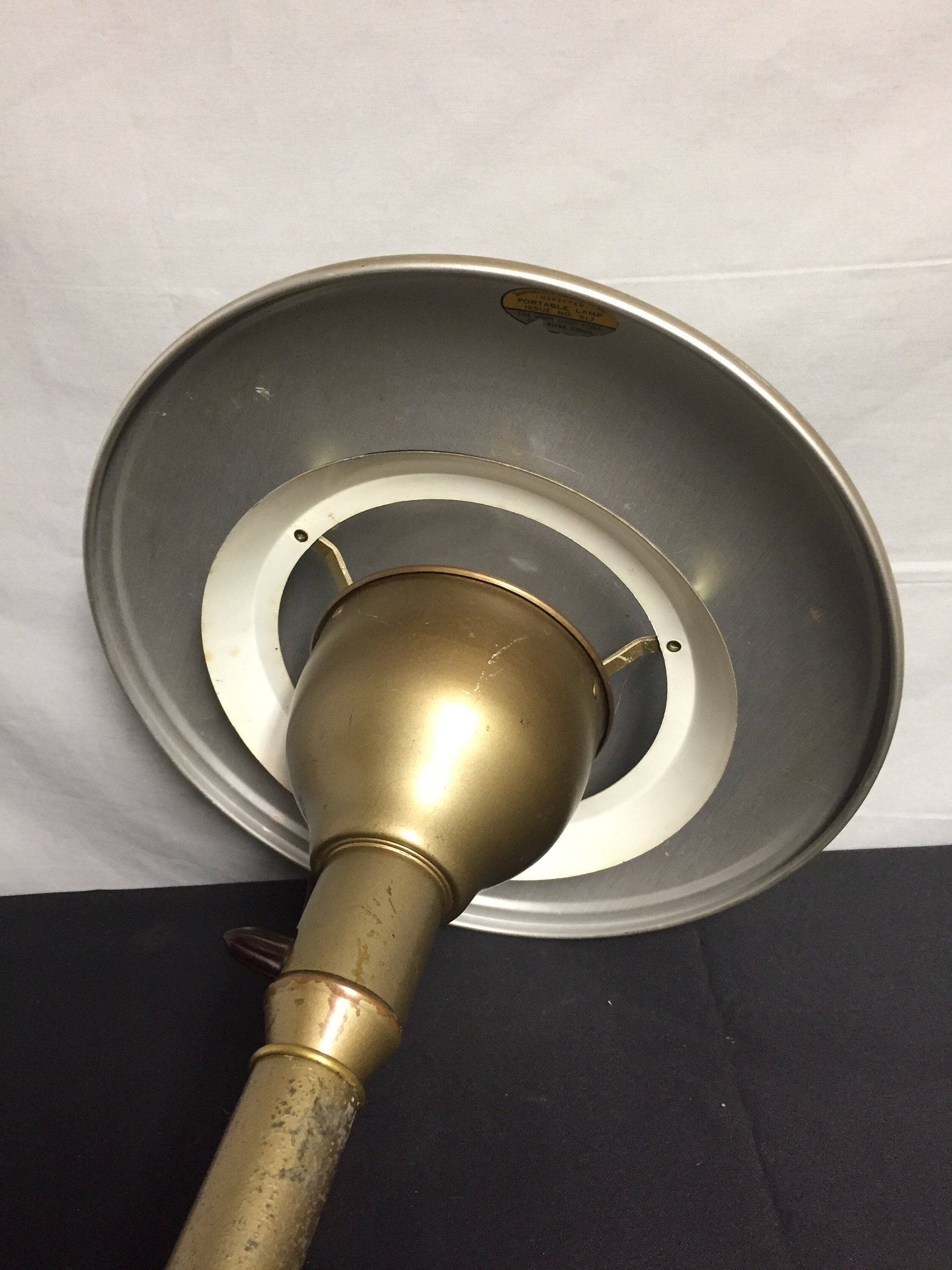 Mid-Century Modern Atomic Table Desk Lamp, Sight Light Corp, UFO Style ...