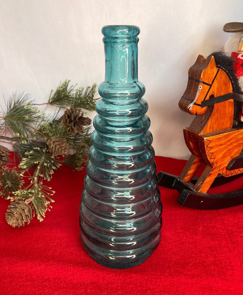 Vintage E.R. Durkee & Co. Pepper Sauce Bottle Teal Ribbed - Etsy