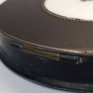 Enamel and Guilloche Mirror, Powder Compact - Etsy