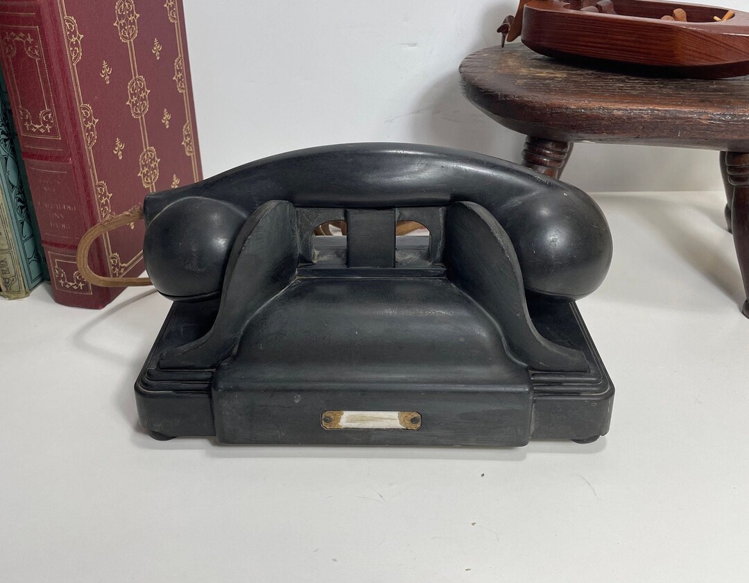 Antique 1930s Kellogg Switchboard Co. Pyramid Telephone, Hotel Lobby ...