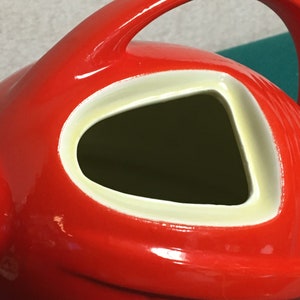 Hall China 1930's Novelty Teapot, Rare Football Teapot, Chinese Red ...