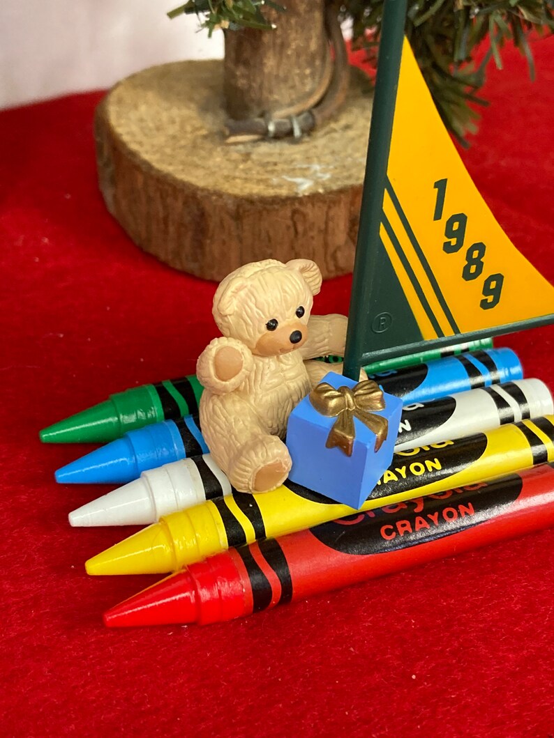 Crayola Crayon bright Journey Bear on Crayon - Etsy