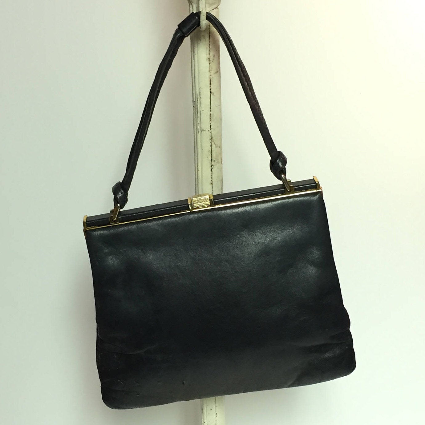 Jane Shilton, Black, Leather Purse Made in England