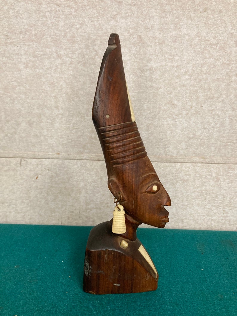 Tribal Statue African Hand Carved Wooden Sculpture | Etsy