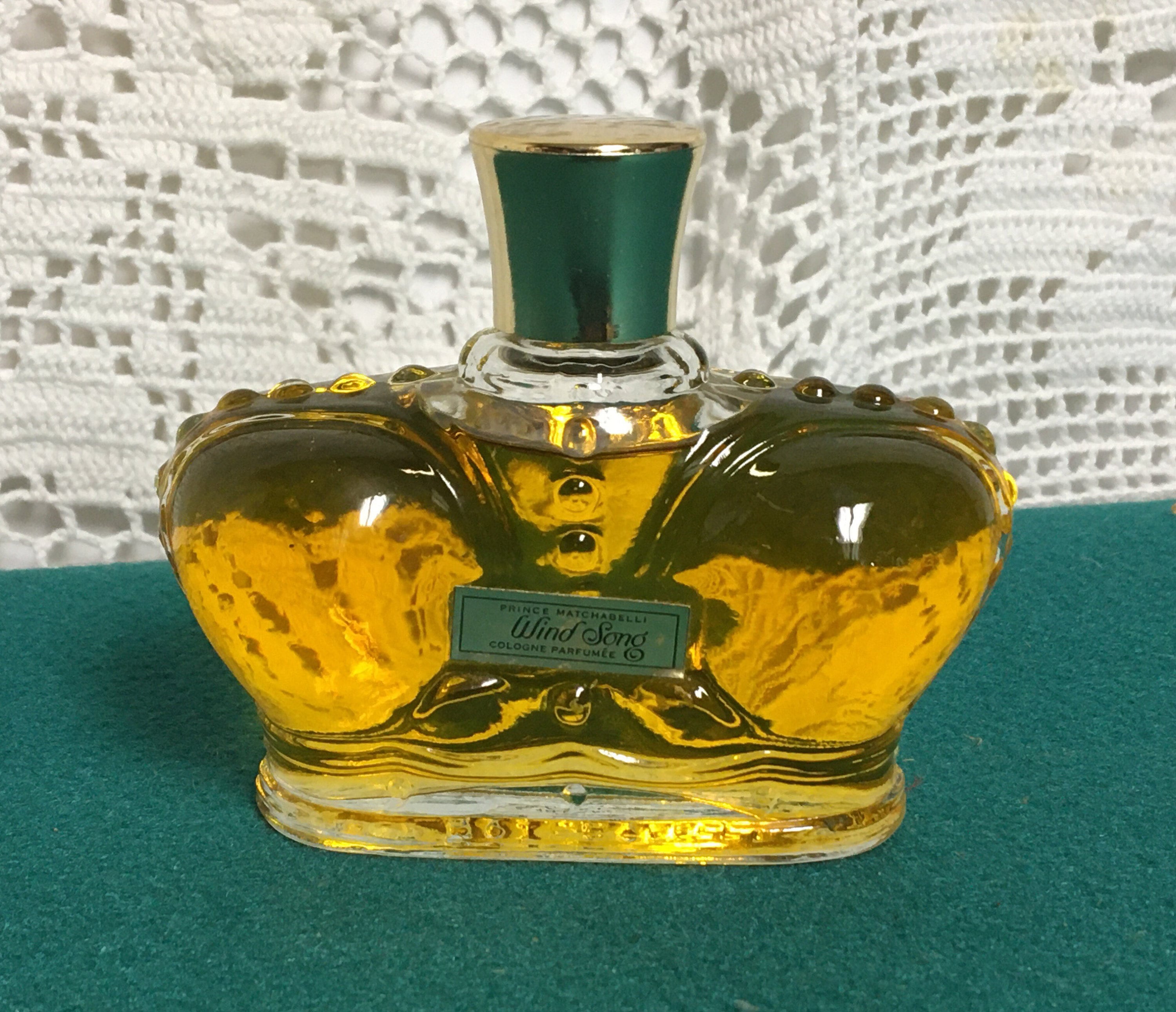 Prince Matchabelli Wind Song Cologne in Crown Bottle, Vintage Perfume ...