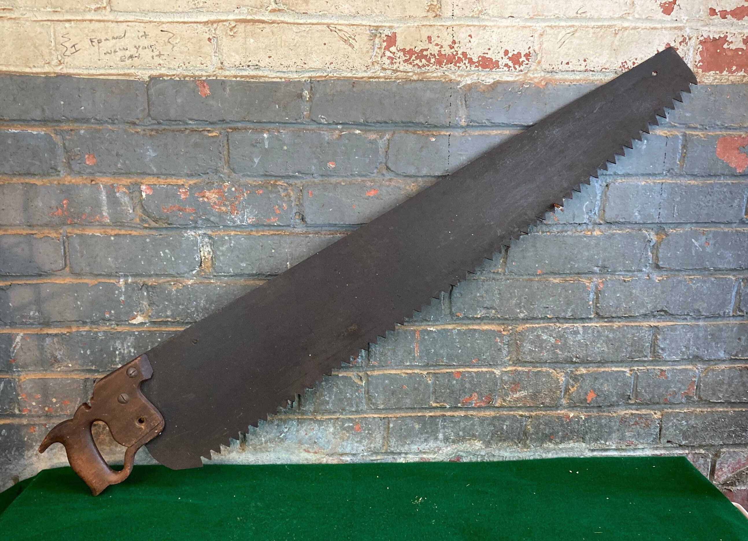 41 Crosscut Logging Saw Hand Saw Champion Tooth 36 Blade Wall Decor 41 Crosscut Logging Saw Hand Saw Champion Tooth 36 Blade Wall Decor