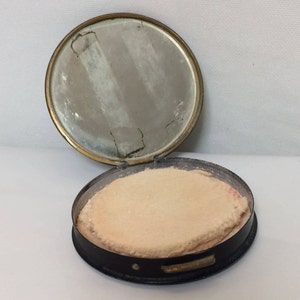 Enamel and Guilloche Mirror, Powder Compact - Etsy