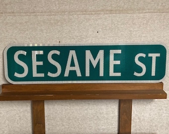 Sesame Street Sign | Etsy