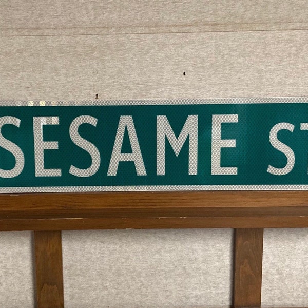 Sesame Street Sign - Etsy