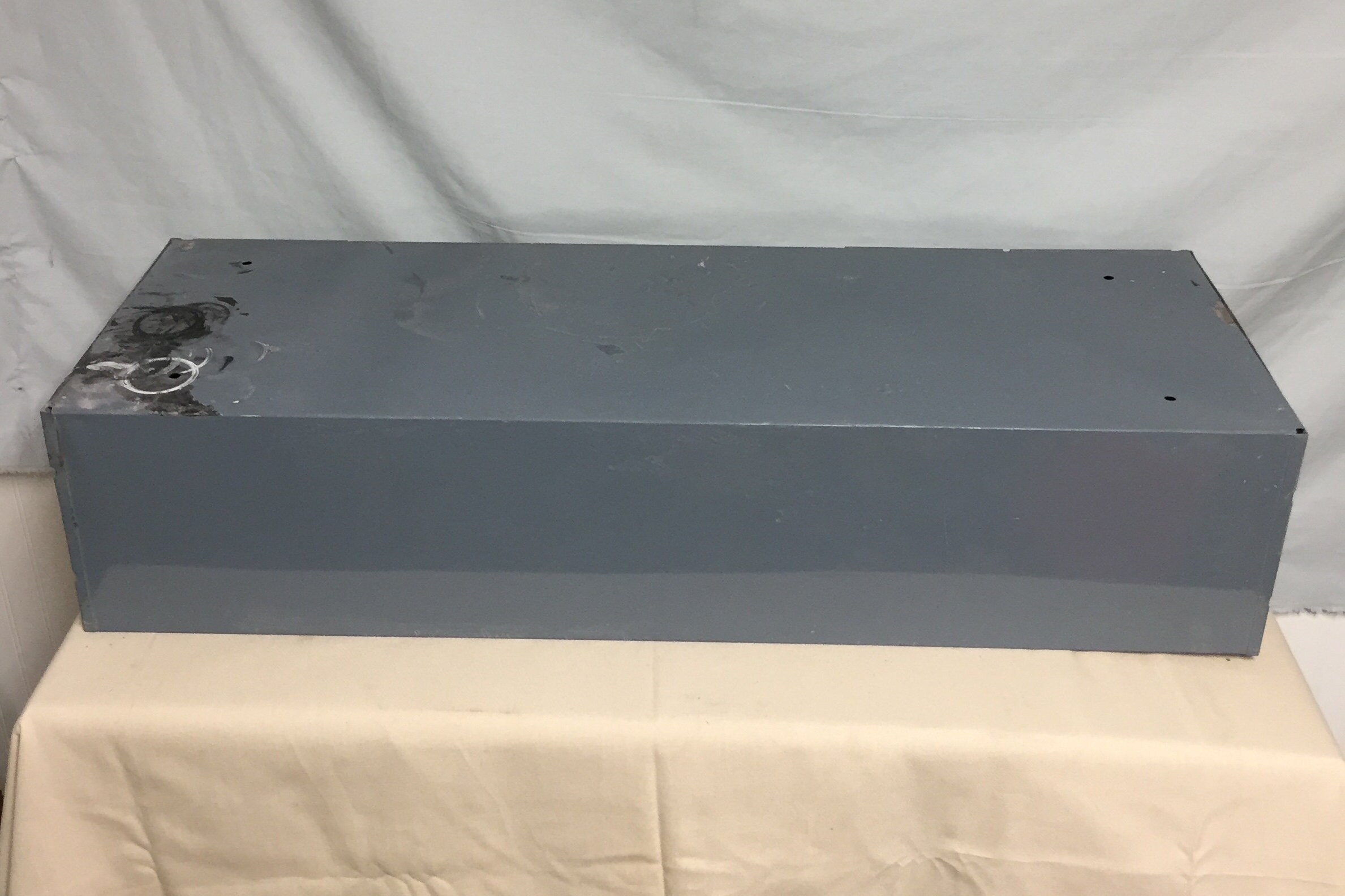 Vintage Durham Gray Industrial 12 Drawer Steel Parts Cabinet, Old Parts ...