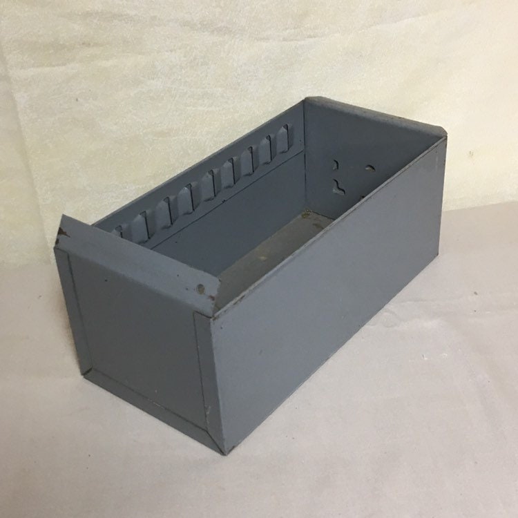 Set of 4 Heavy Duty Industrial Gray Steel Parts Drawers, EQUIPTO Parts ...
