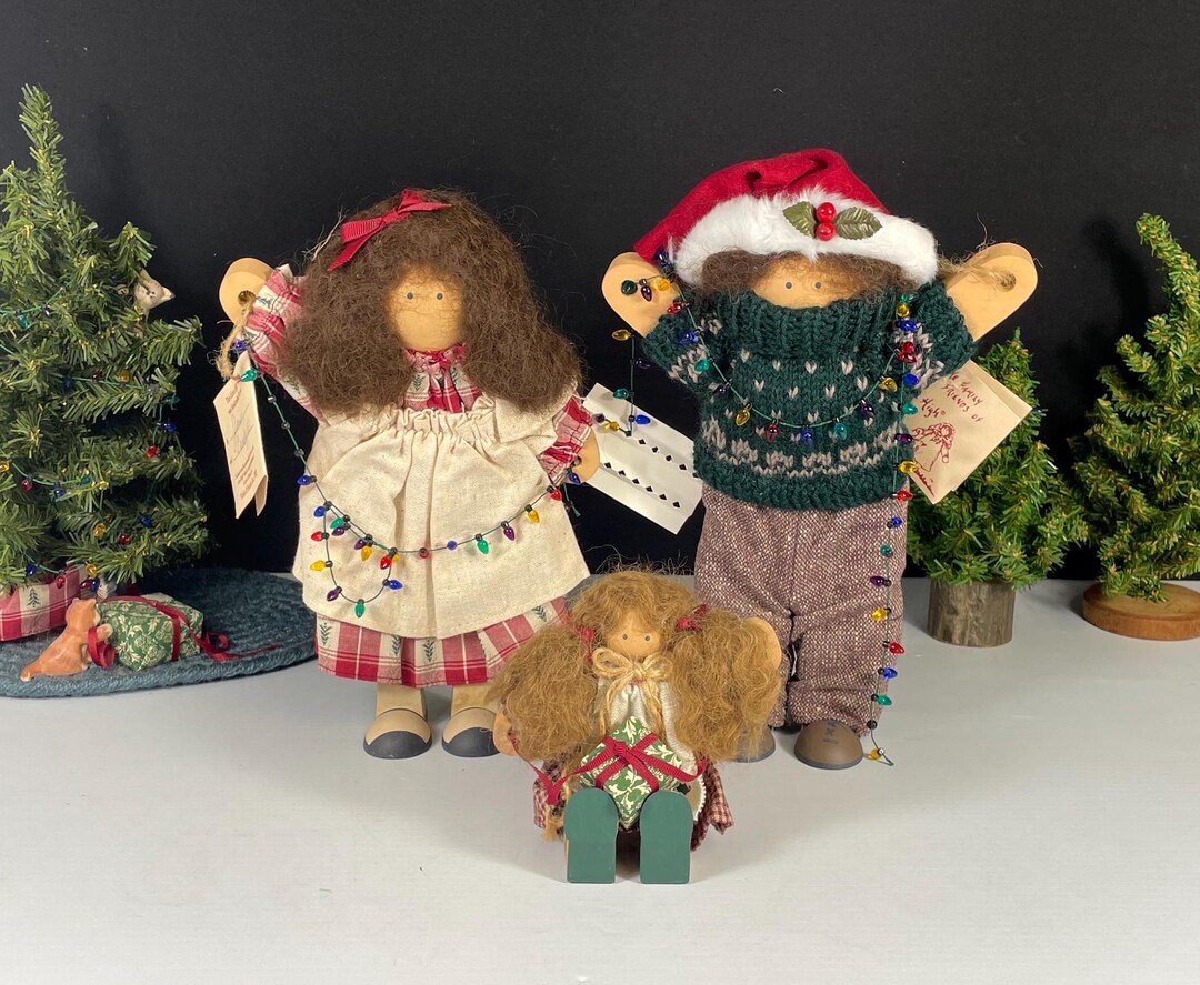 Set of Three (3) Lizzie High Dolls, Christmas Boy and 2 Girls - Etsy