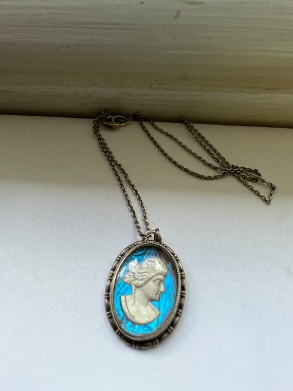 1920s Thomas Mott Reverse Painted Butterfly Wing Ster… - Gem