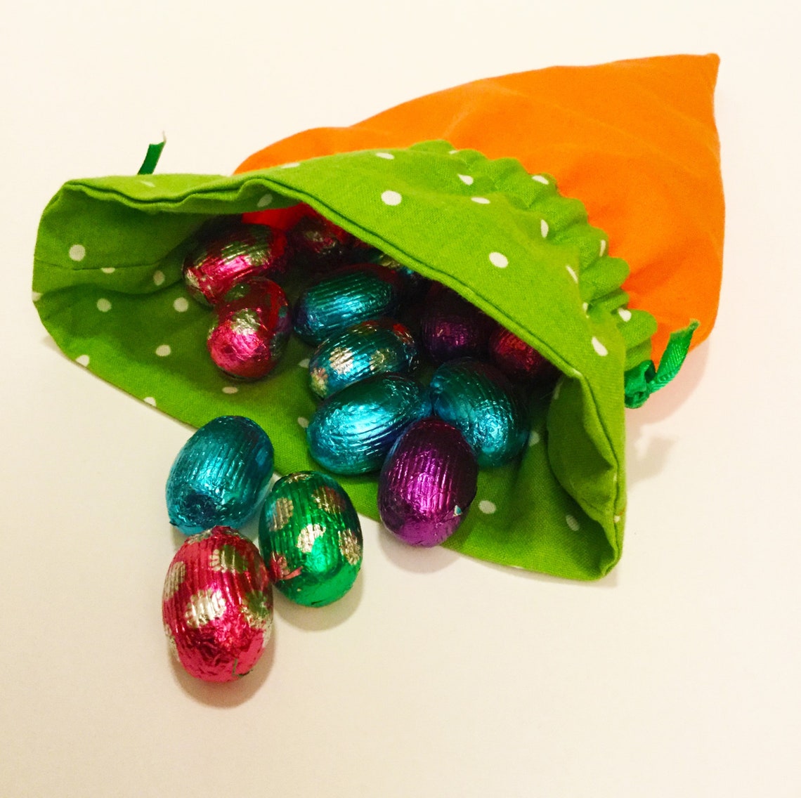 Easter Carrot Candy Pouch Sewing Pattern PDF File | Etsy