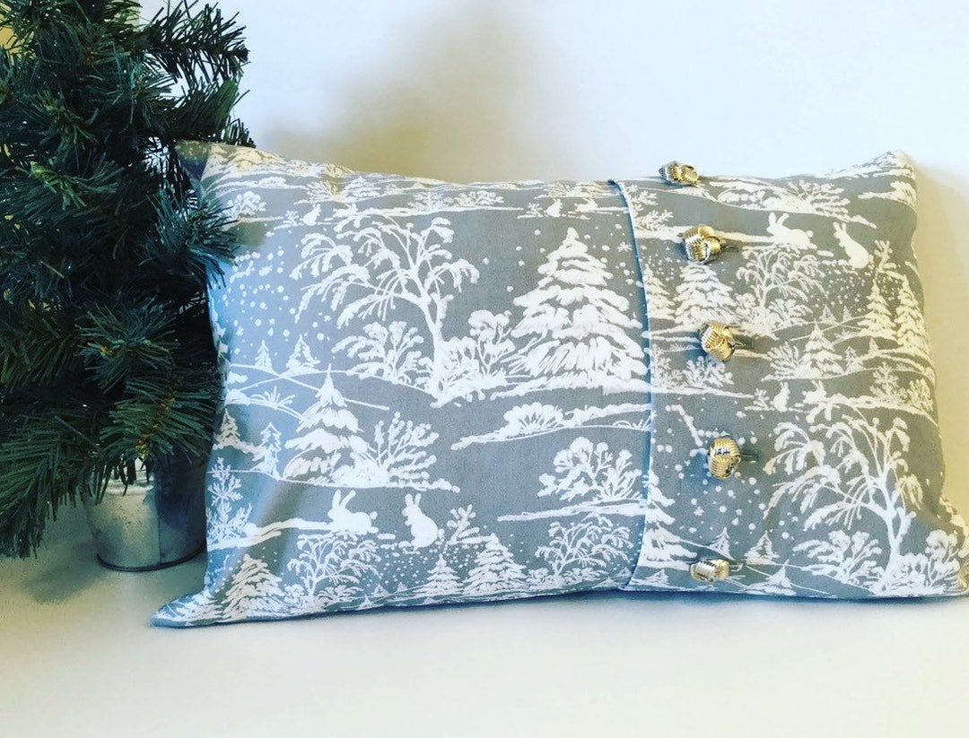 5 Button Pillow Sewing Pattern PDF File - Etsy