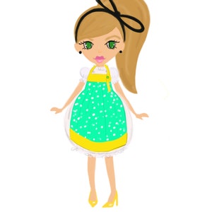 Reversible Bib Apron PDF Sewing Pattern - Etsy