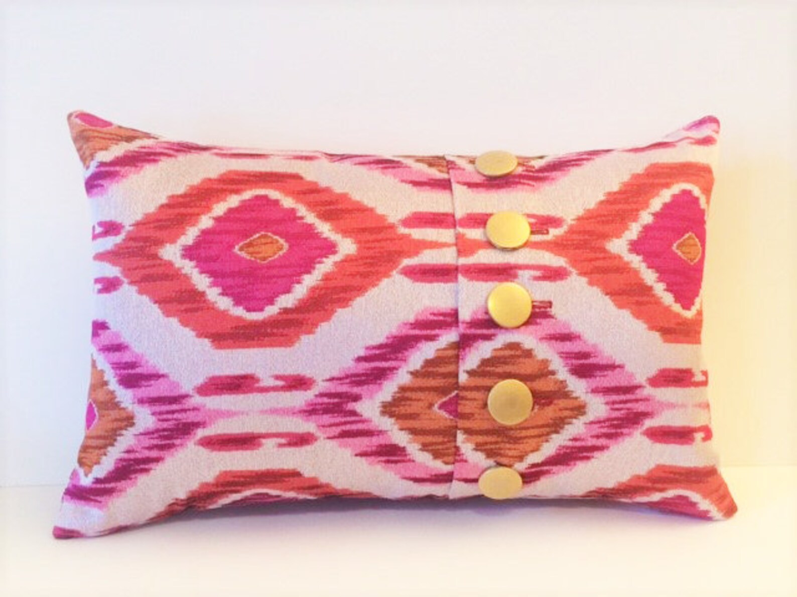 5 Button Pillow Sewing Pattern PDF File - Etsy