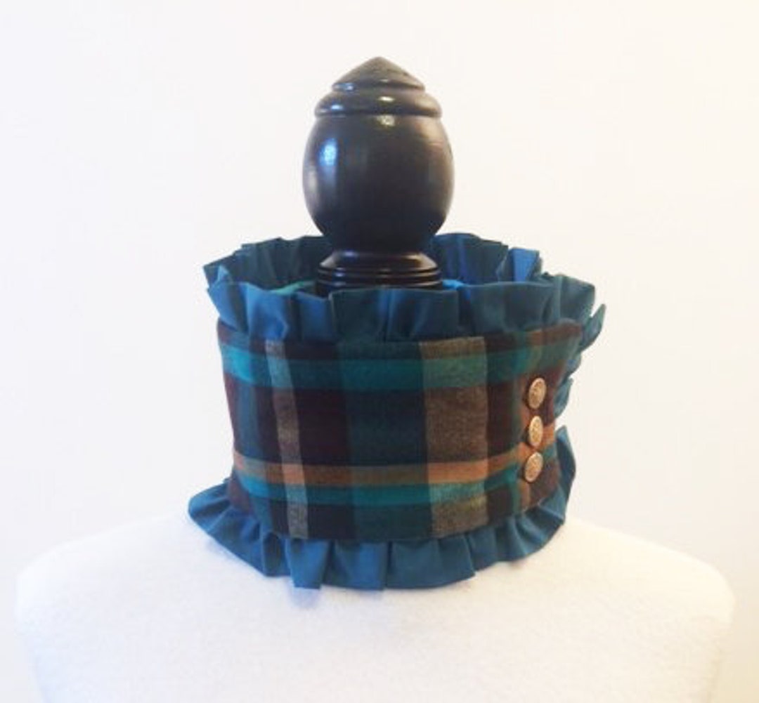 Ruffle Neck Warmer Sewing Pattern PDF File - Etsy