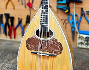 Original Mandolin | Handmade Traditional Greek Flat Back Mandolin - Etsy