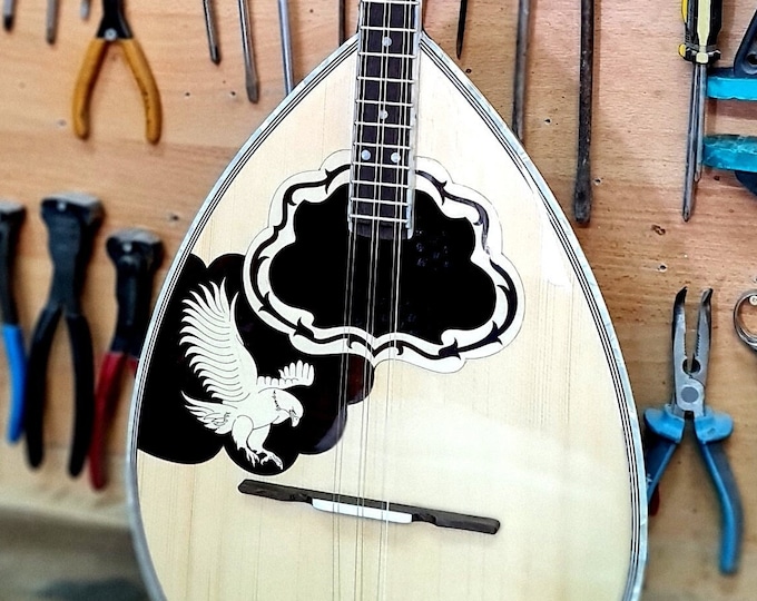Premiun 6 String Bouzouki | Handmade Traditional 6 String Greek ...