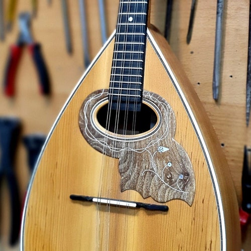 Original Mandolin Handmade Traditional Greek Flat Back - Etsy