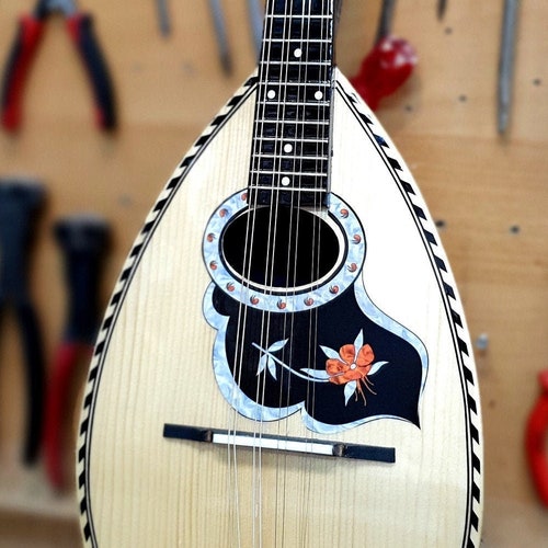 Original Mandolin Handmade Traditional Greek Flat Back - Etsy