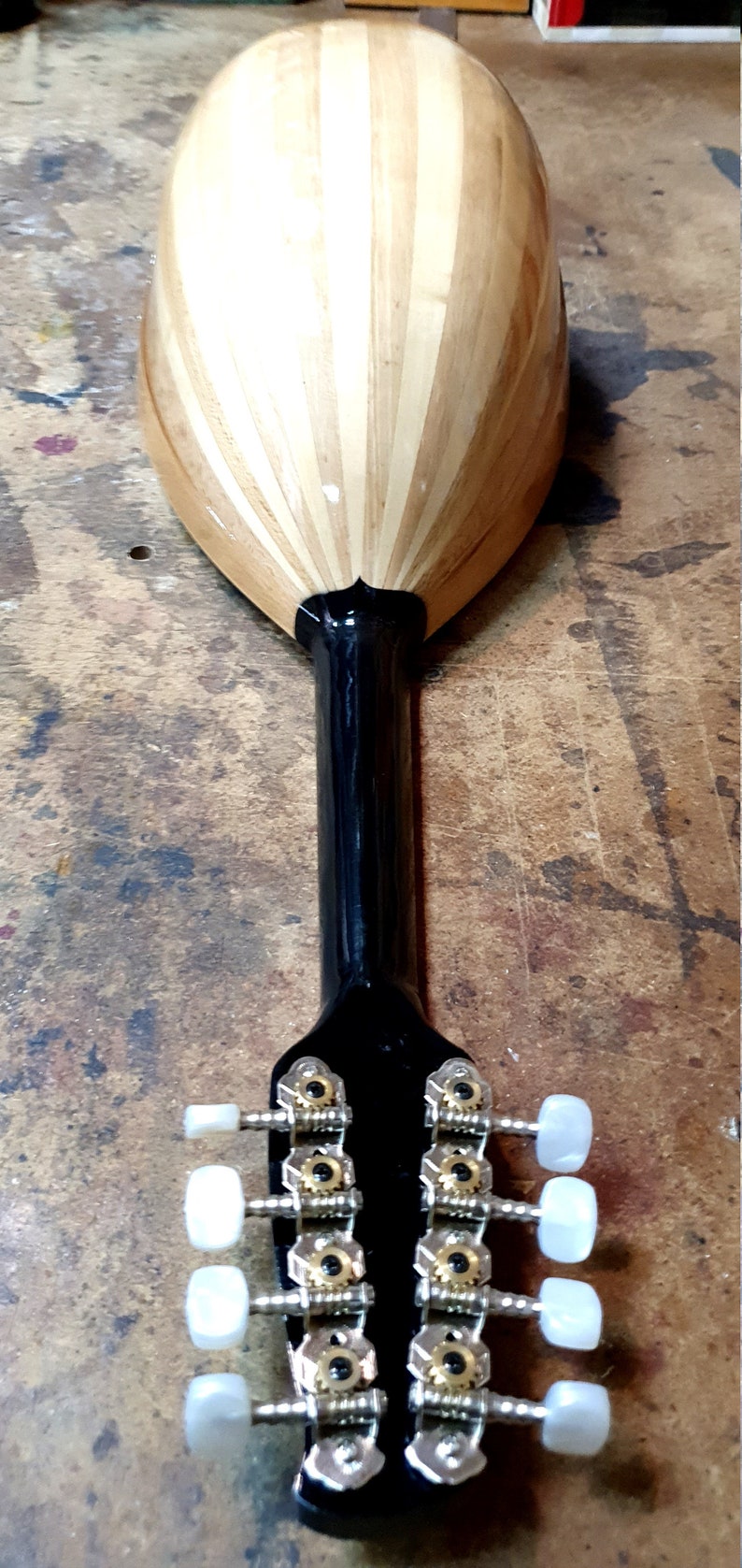 Classic Mandolin Handmade Traditional Greek Round Back - Etsy