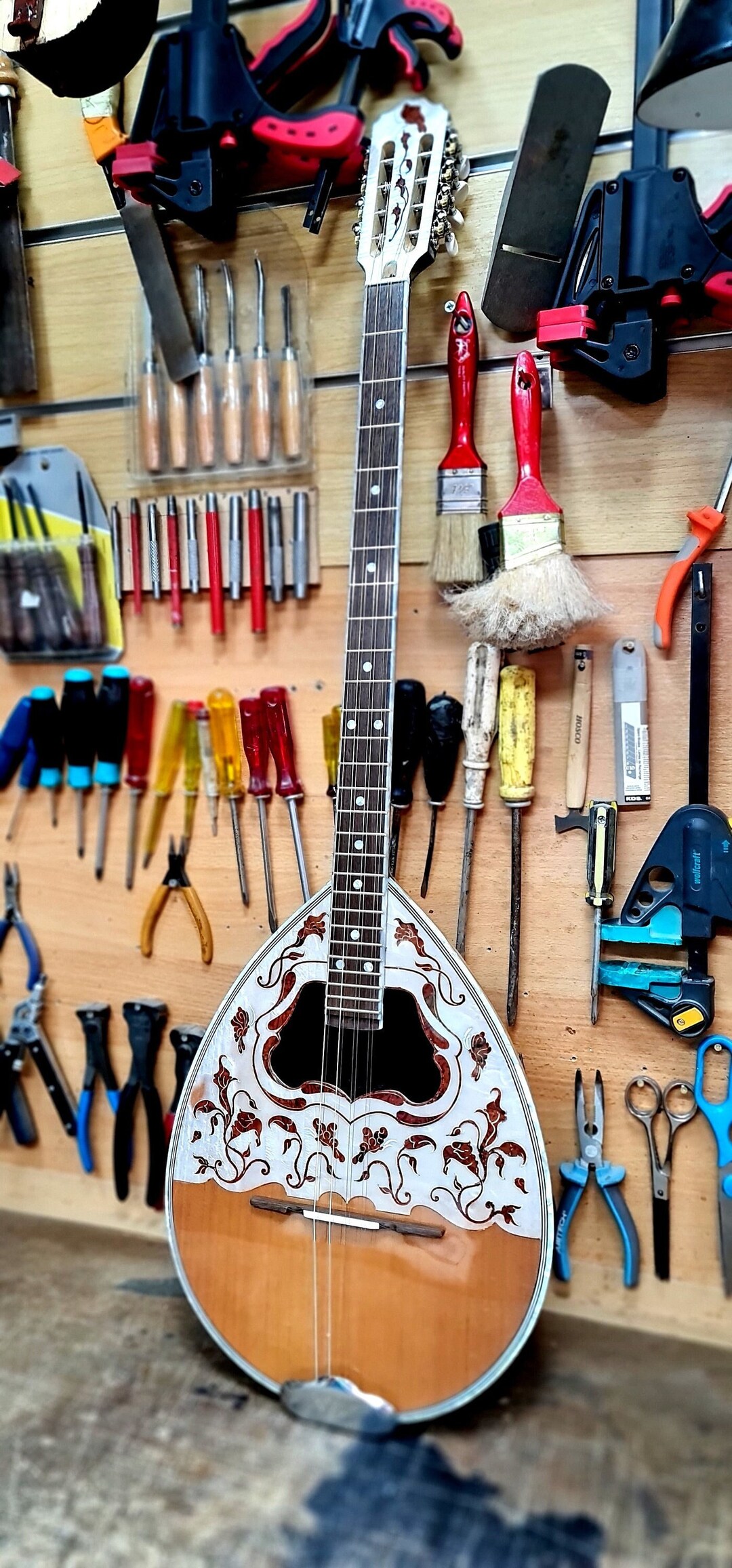 Premium 8 String Bouzouki | Handmade Traditional 8 String Greek Bouzouki - Etsy