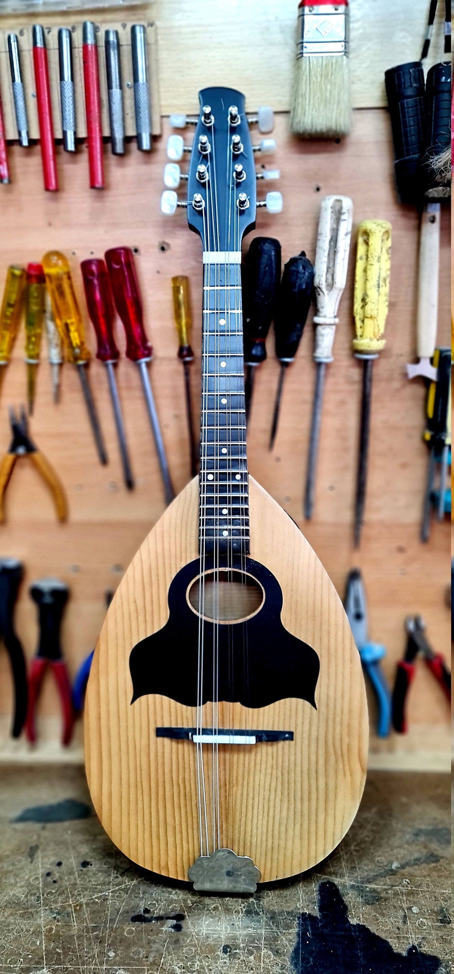 Original Mandolin Handmade Traditional Greek Flat Back Mandolin - Etsy