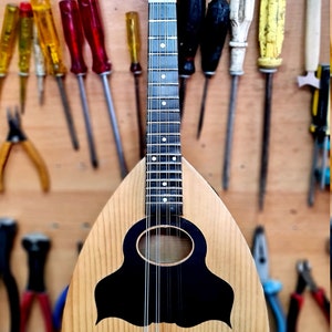 Original Mandolin | Handmade Traditional Greek Flat Back Mandolin - Etsy