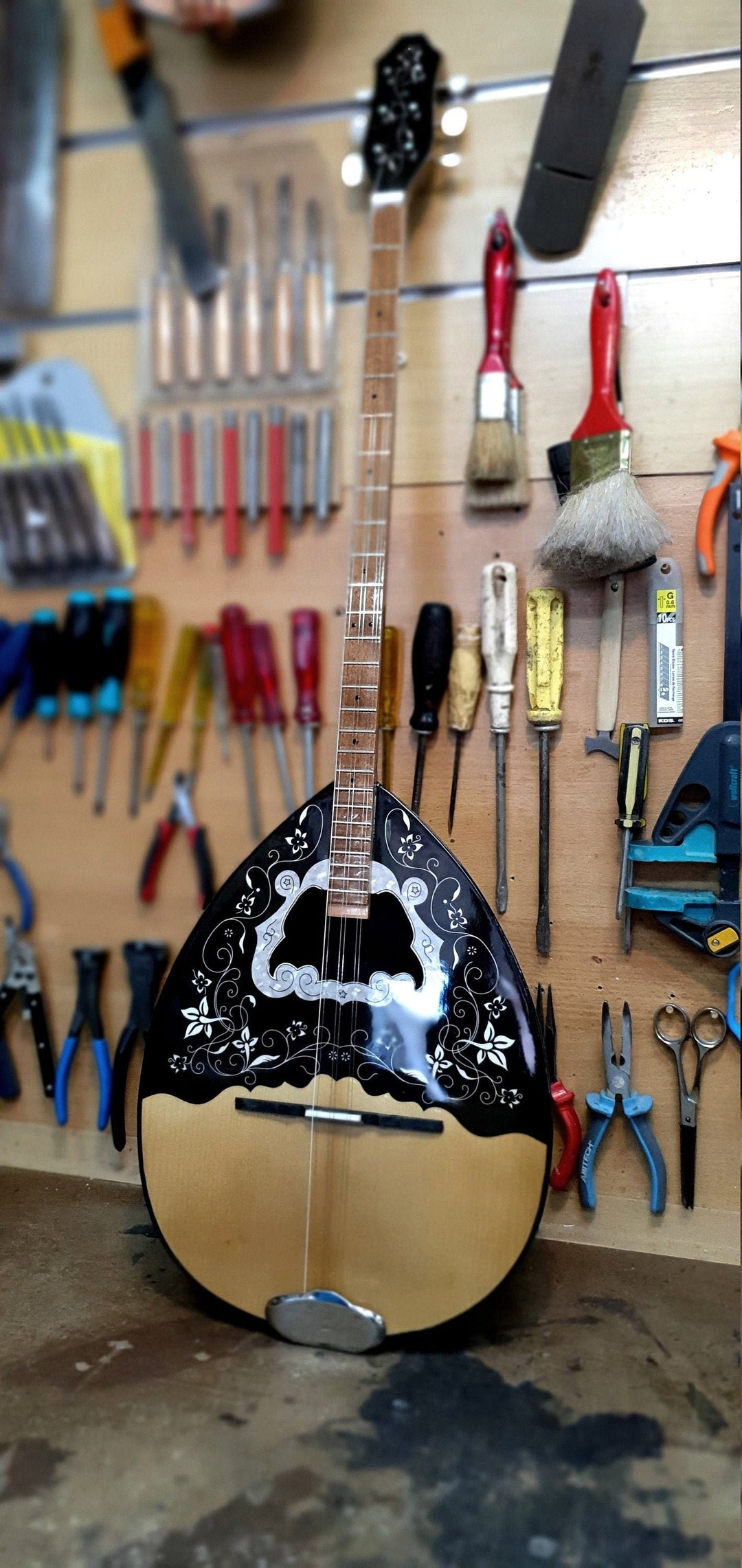 Student 6 String Bouzouki | Handmade Traditional 6 String Greek ...