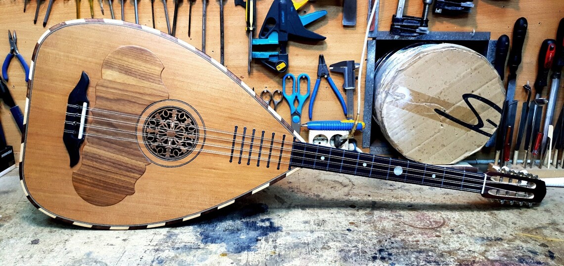 Cretan Laouto Handmade Professional 8 String Laouto From | Etsy