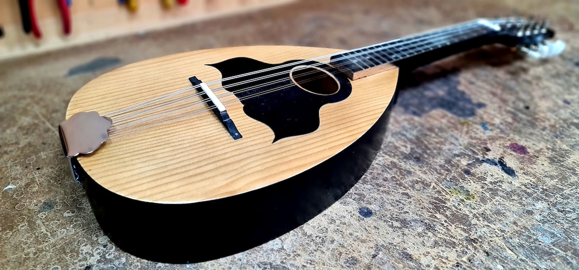 Original Mandolin Handmade Traditional Greek Flat Back - Etsy