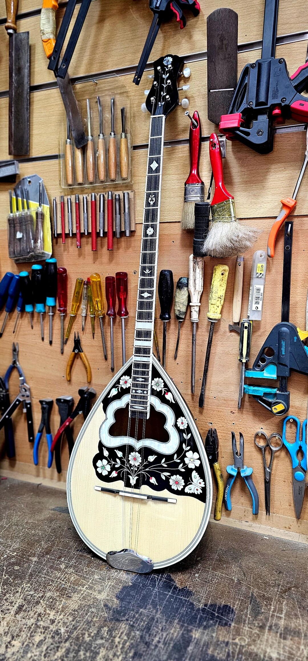 Custom Bouzouki | Handmade "zozef" Style Professional 6 String Greek ...