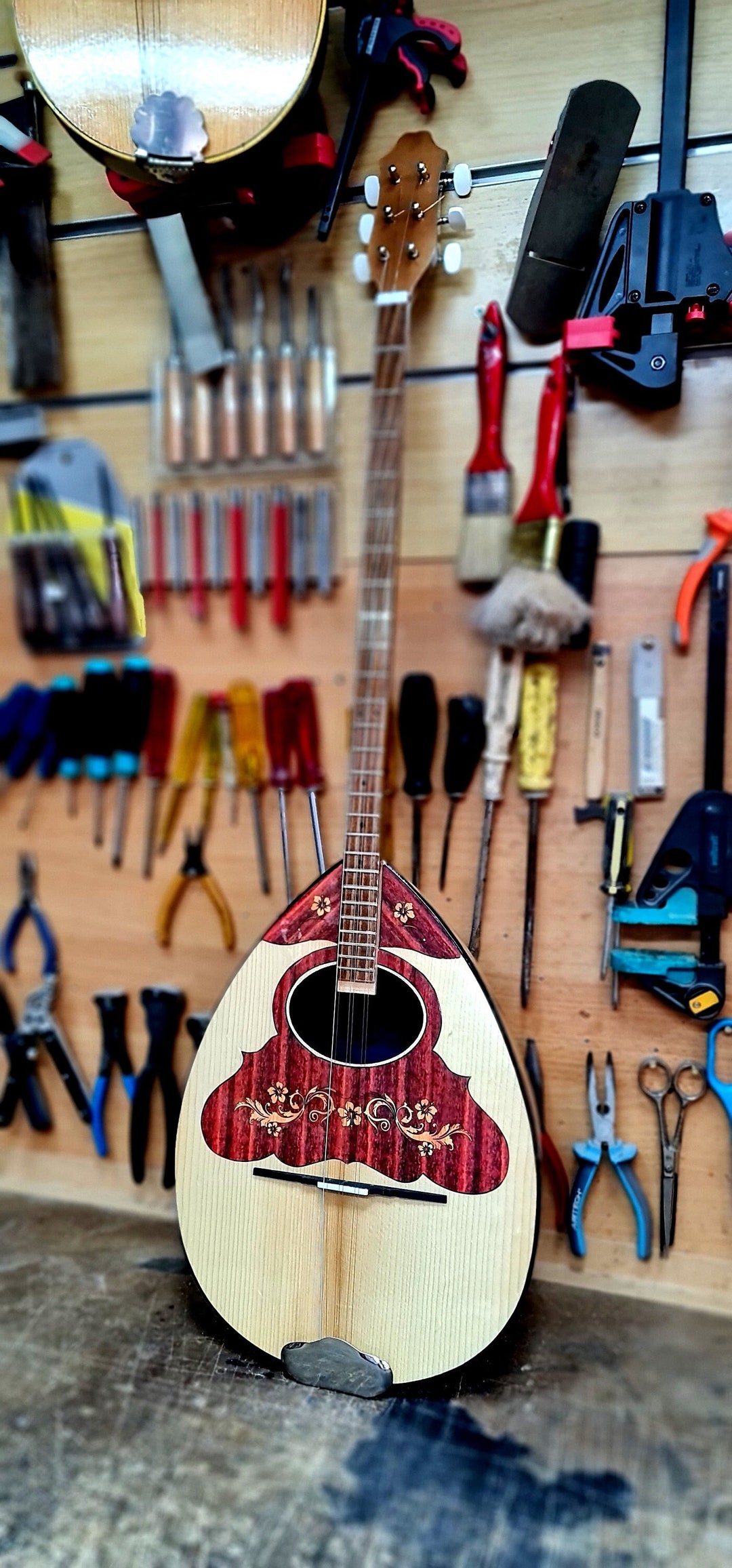 Student 6 String Bouzouki | Handmade Traditional 6 String Greek ...