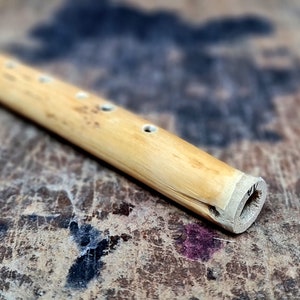 Souravli-thiaboli Open Mouthpiece Flute "a" | Handmade Traditional ...