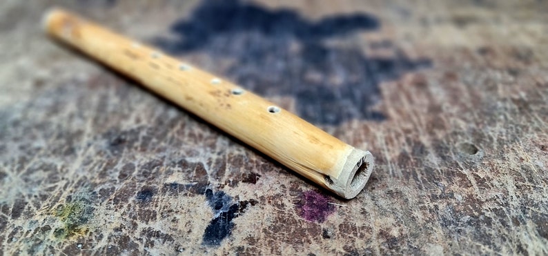 Souravli-thiaboli Open Mouthpiece Flute "a" | Handmade Traditional ...