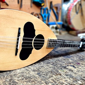 Original Mandolin | Handmade Traditional Greek Flat Back Mandolin - Etsy