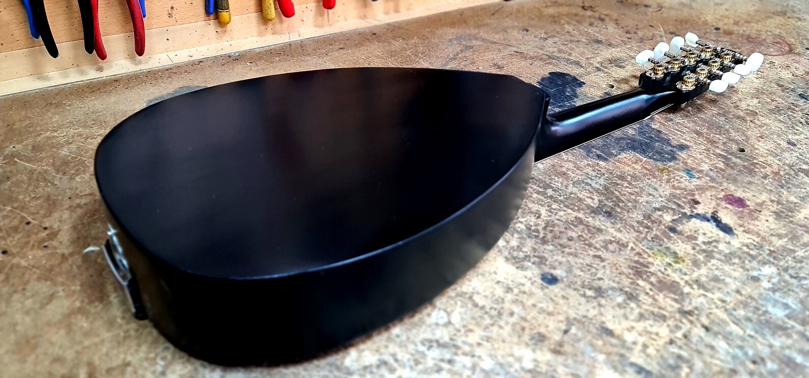 Original Mandolin Handmade Traditional Greek Flat Back Mandolin - Etsy