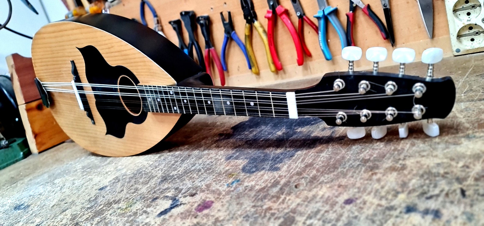 Original Mandolin Handmade Traditional Greek Flat Back Mandolin - Etsy