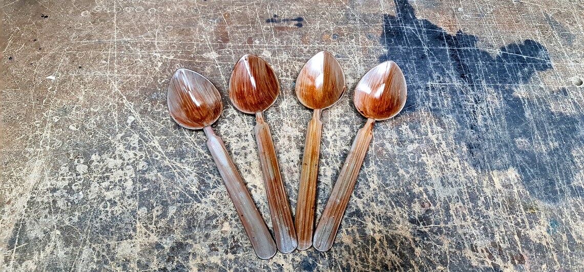 Spoons | Greek Long Plastic Spoons for Folklore Music - Etsy