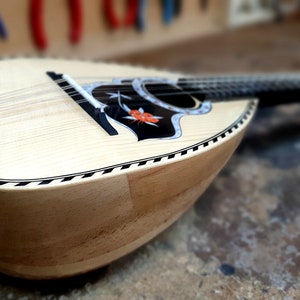 Classic Mandolin Handmade Traditional Greek Round Back Mandolin - Etsy