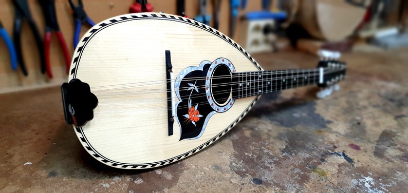 Classic Mandolin Handmade Traditional Greek Round Back - Etsy