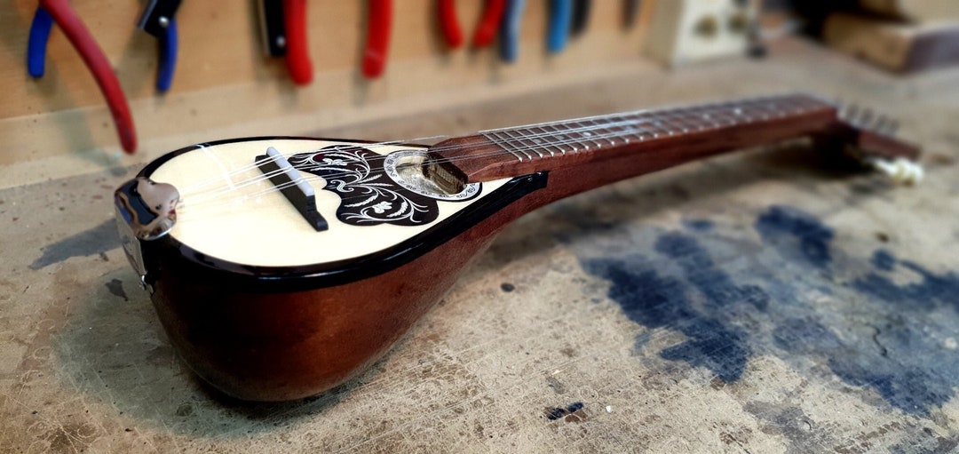 Authentic Baglamas | Handmade Traditional 6 String Greek Baglamas - Etsy