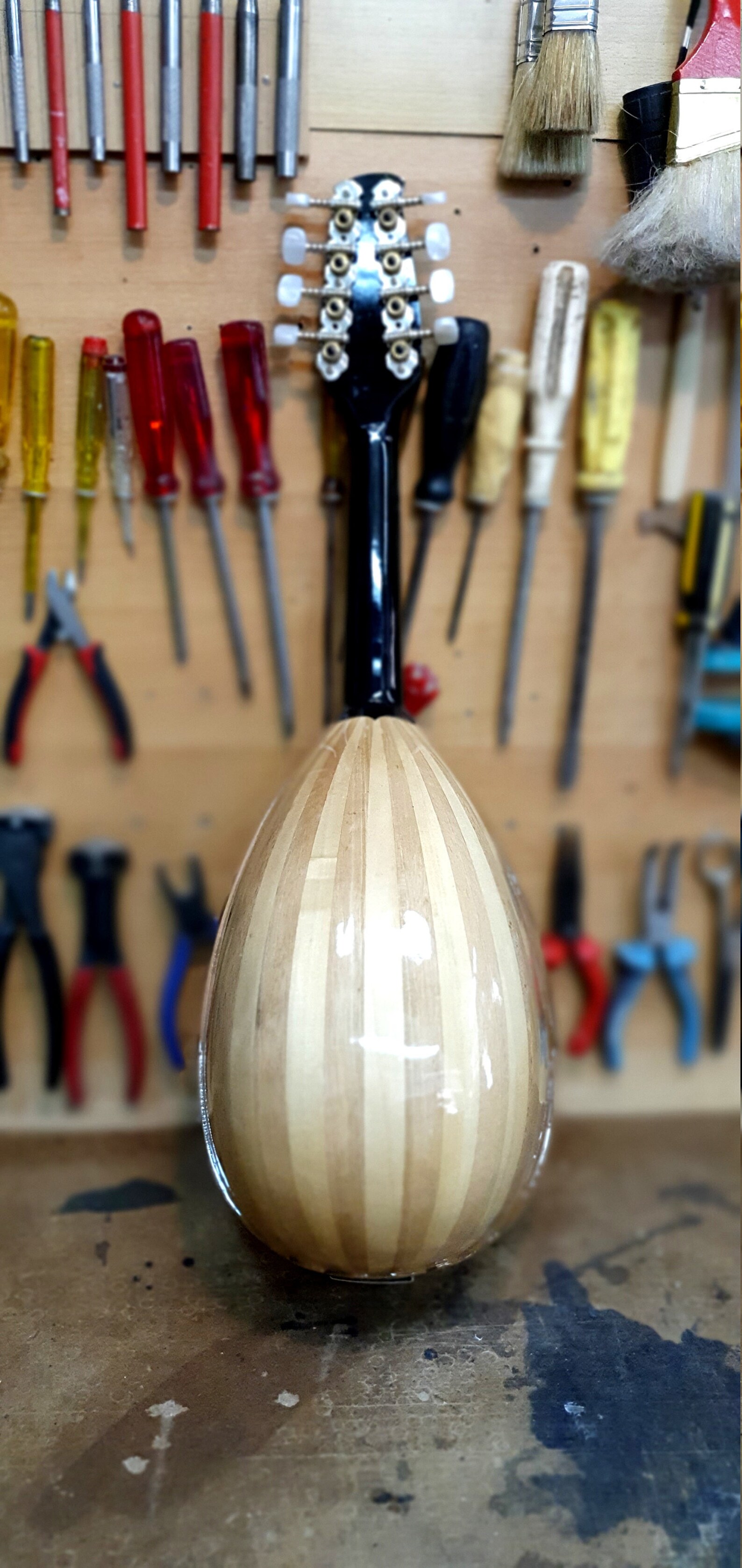 Classic Mandolin Handmade Traditional Greek Round Back - Etsy