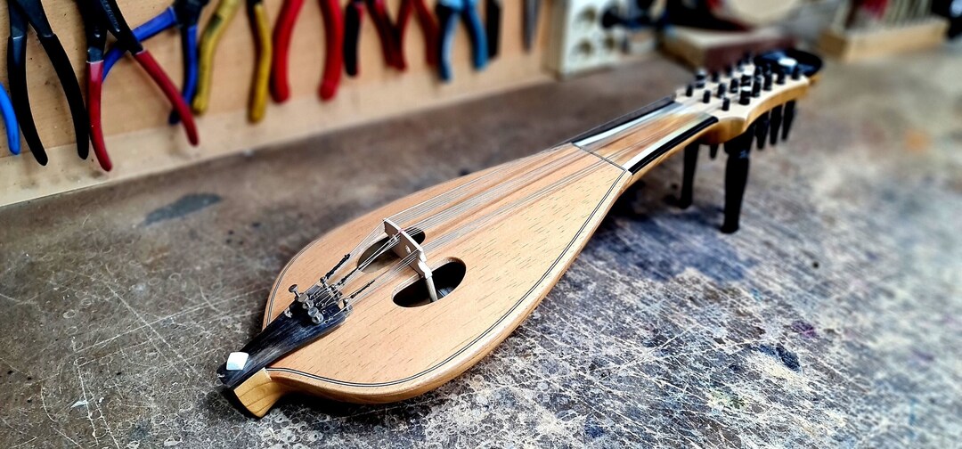 Custom Lyra With Sympathetic Strings | Handmade Unique Cretan Lyra With ...