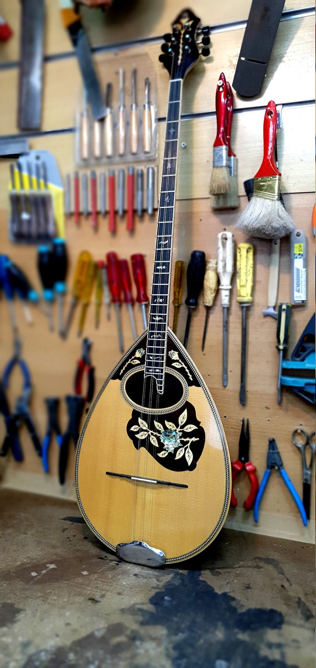 Custom 6 String Bouzouki | Handmade Custom Designed Professional 6 ...